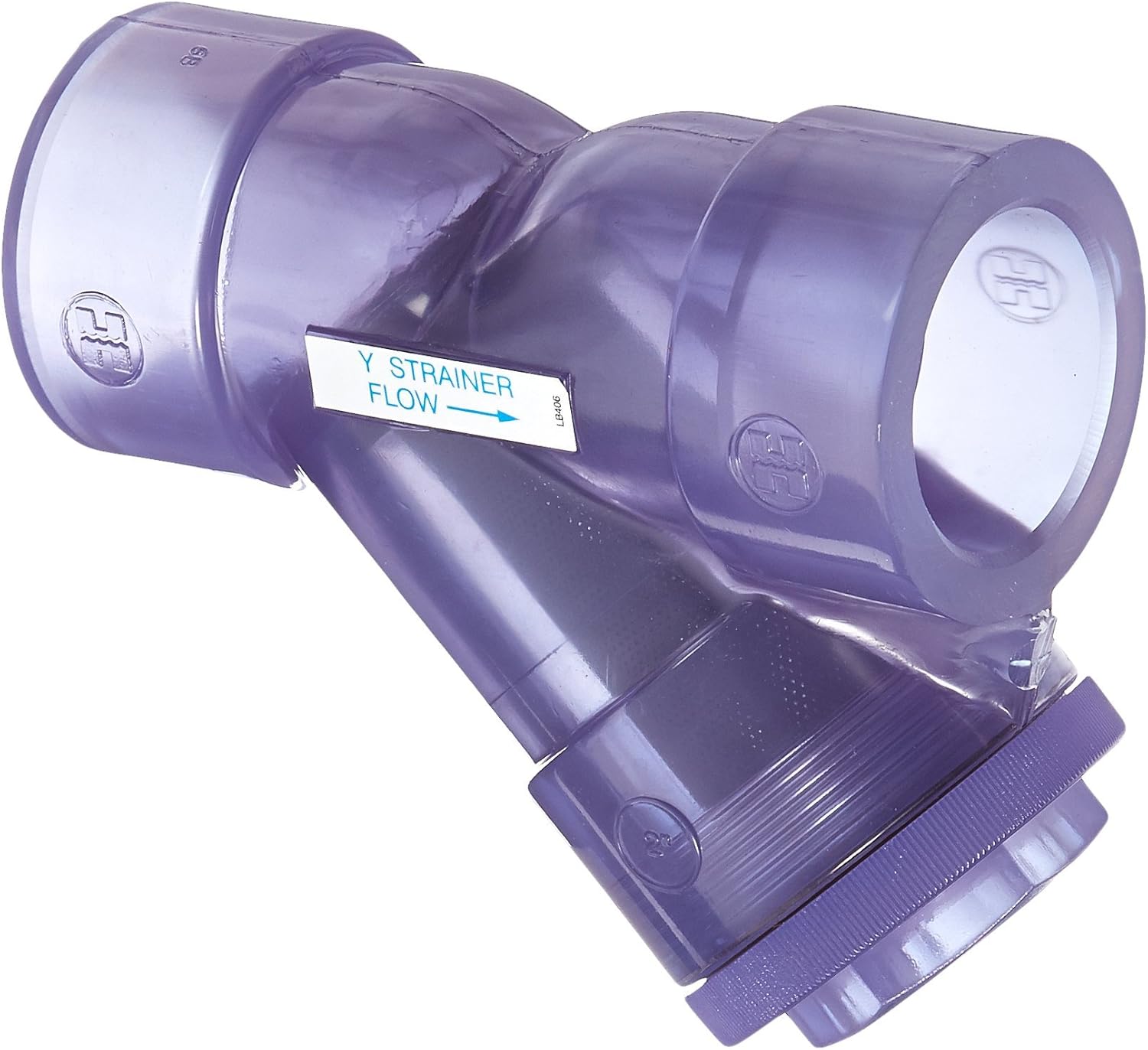 Amazon.com : Hayward YS00200S 2-Inch Socket Clear PVC Y-Strainer with ...