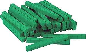 Amazon.com: Teacher Created Resources Foam Base Ten, Tens Rods (20712 ...