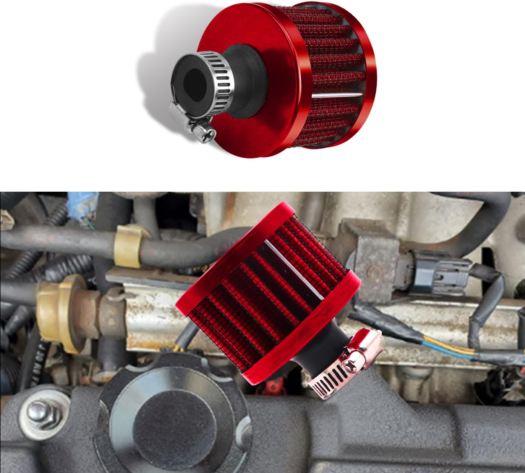 Amazon.com: 12mm Air Filter Intake Filter Breather, Small Engine Air ...