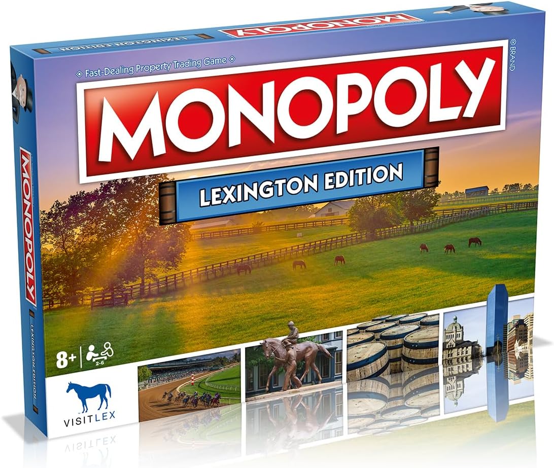 Amazon.com: Monopoly Board Game - Lexington Edition: 2-6 Players Family ...