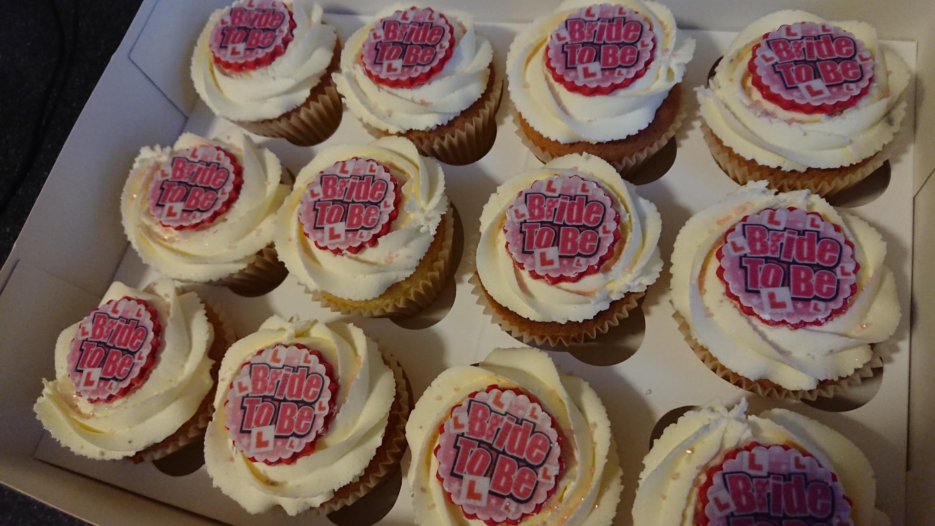 12 Large Pre Cut L Plate Hen Night Bride to Be Edible Premium Cute ...