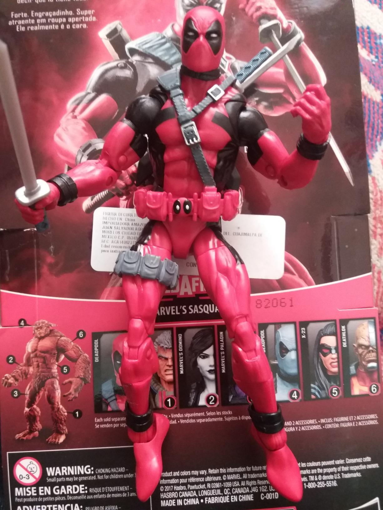 Marvel Figura de Acción Deadpool Legends, 6 Pulgadas : Amazon.com.mx ...