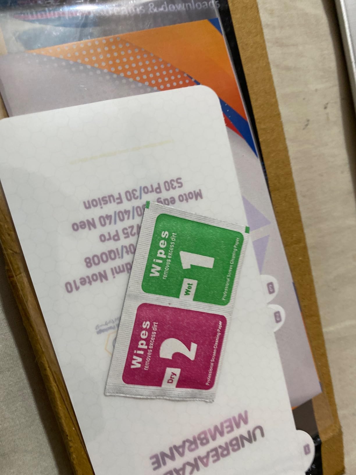 Safe Case Flexible Tempered Glass Matte Screen Protector For Motorola ...