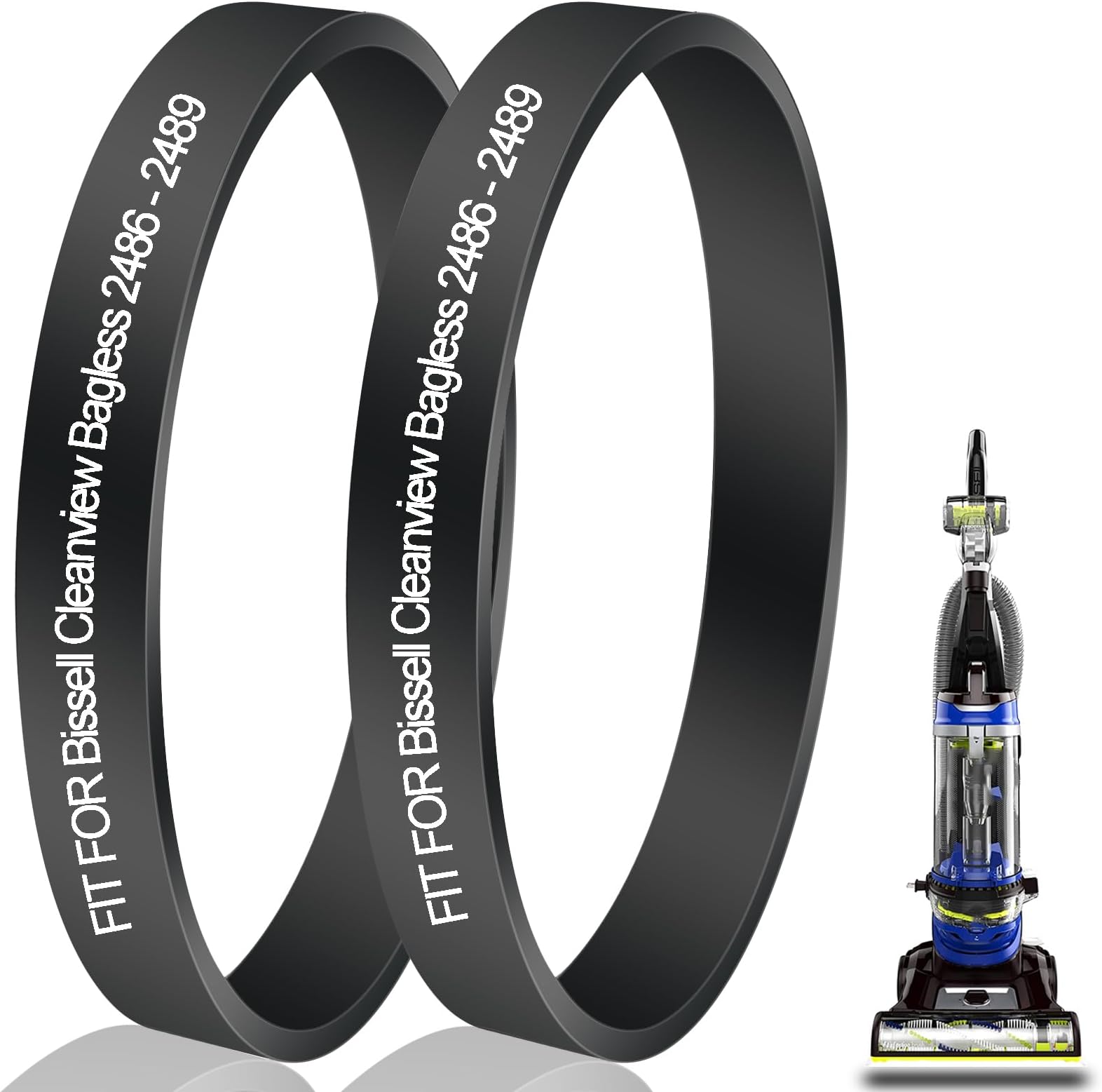 Amazon.com - Bissell Vacuum Cleaner Belt Part Number 32074 (6 Belts ...