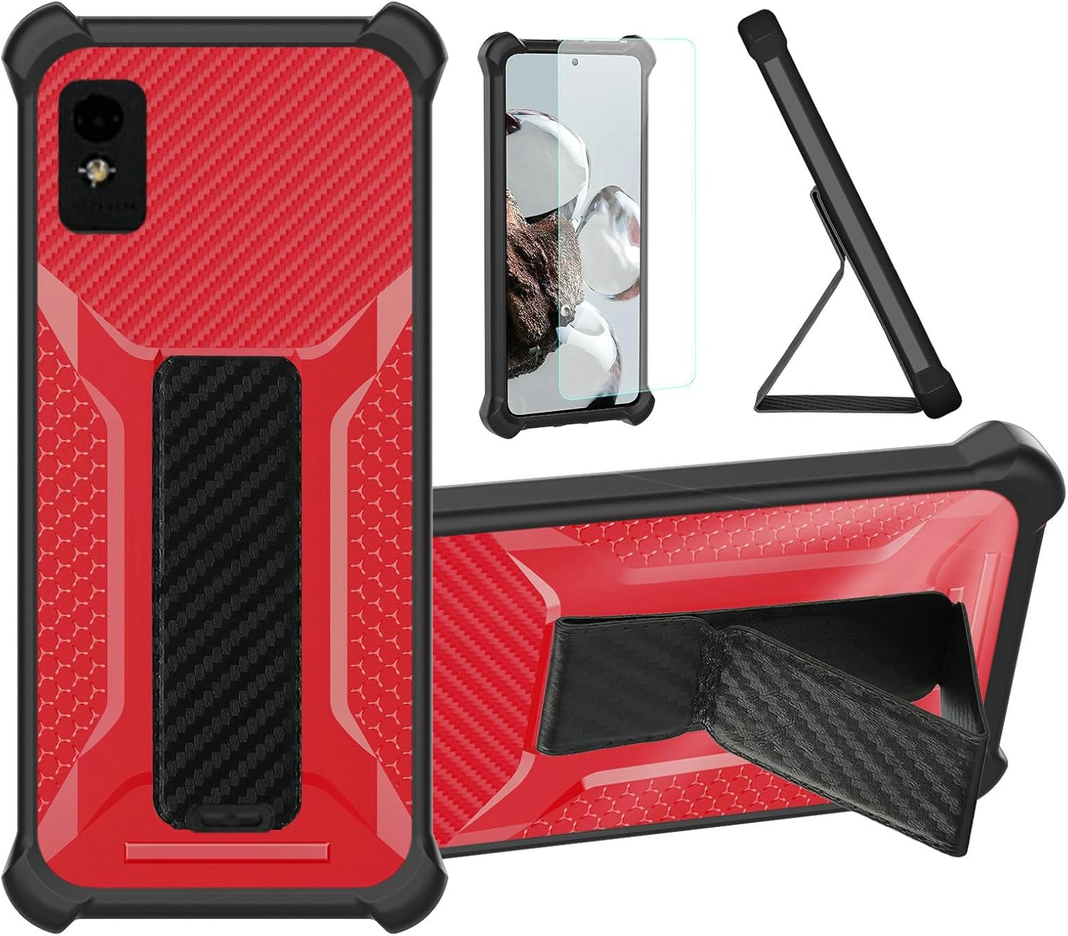 Amazon.com: Aroepurt Case for Blu Studio Mini 2023 Phone Case Stand ...