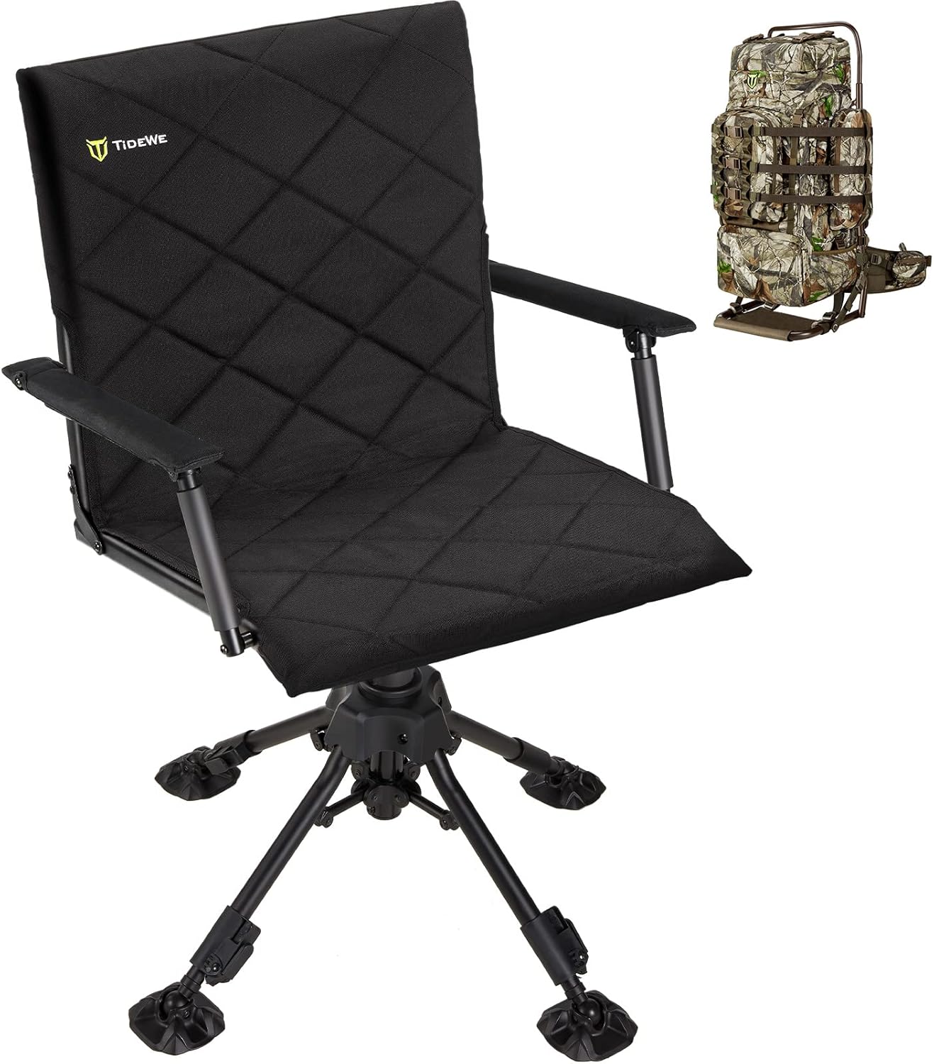 Amazon.com: TIDEWE Hunting Chair & Hunting Backpack (Next Camo G2 ...
