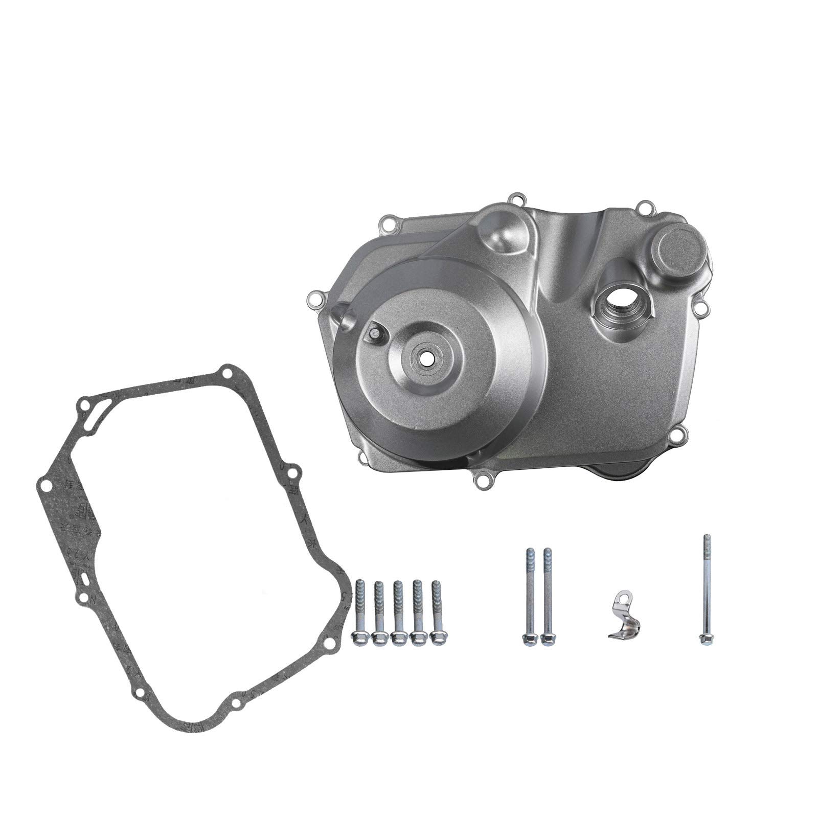 Amazon.com: Fuerduo Right Side 125cc Engine Motor Case Casing Cover for ...