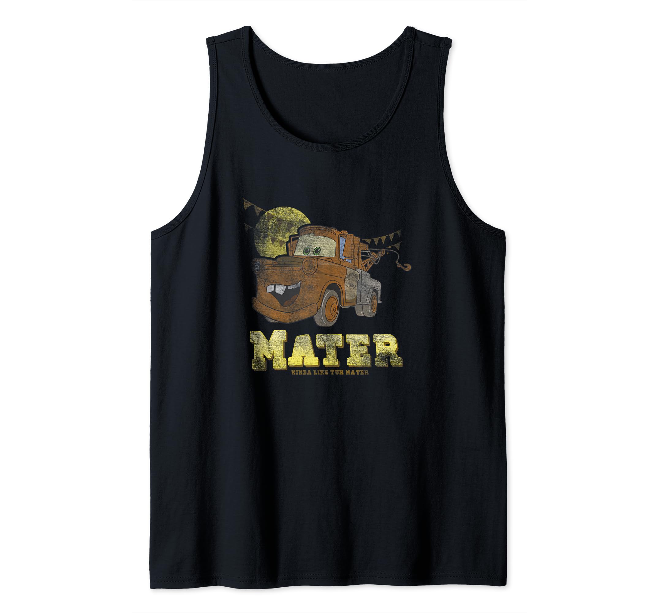 Amazon.com: Disney Pixar Cars Mater Kinda Like Tuh Mater Distressed ...