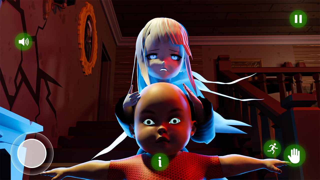 Gruseliges Mädchen im gelben Horror-Haus-Überlebenssimulator-Oma-Spiel:Amazon.de:Appstore for ...