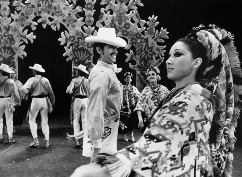 Buy Mexican Folk Dance C1970 Naida Polanco As The Bride Dancing The ...