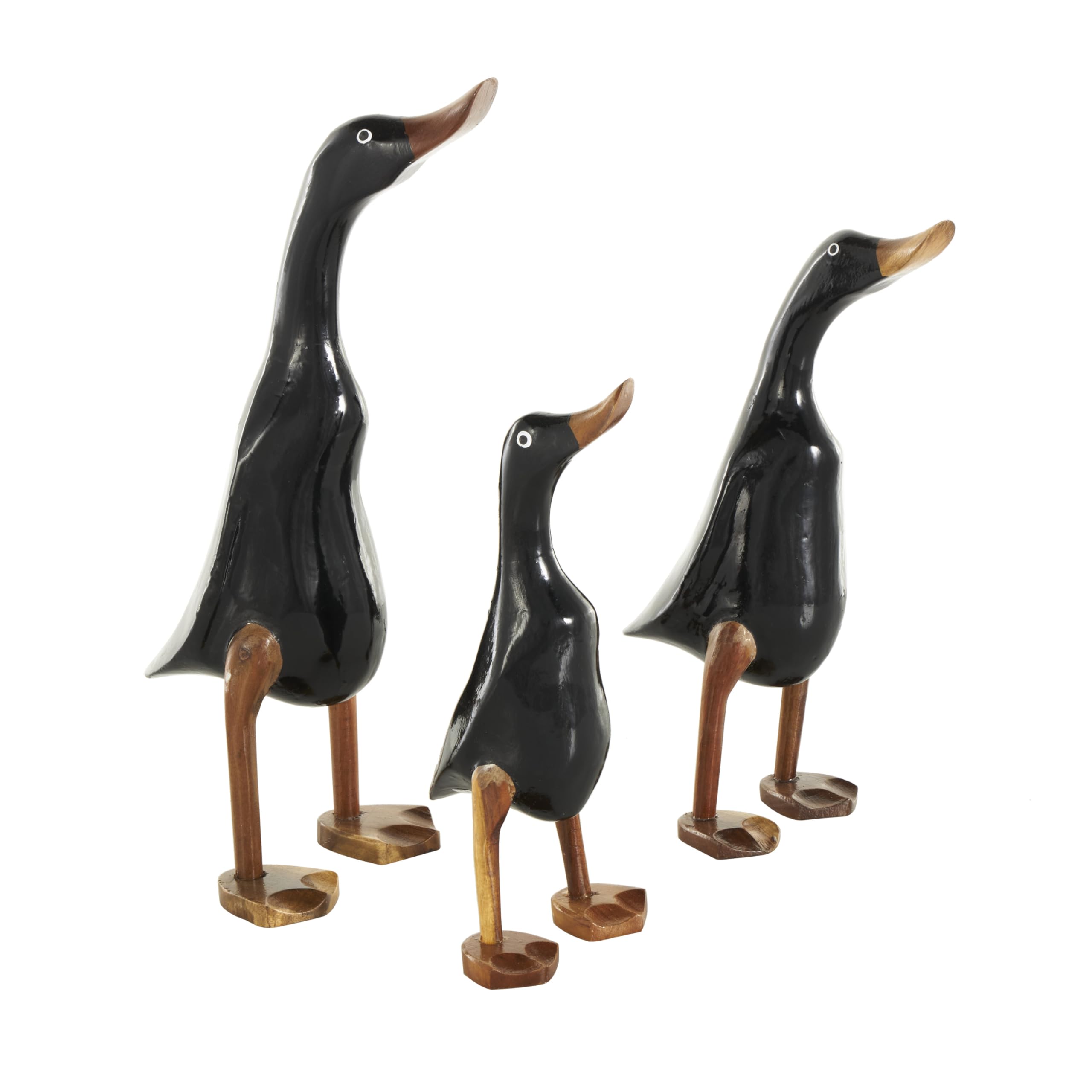 Amazon.com: Deco 79 Wood Duck Decorative Sculpture Home Decor Statues ...