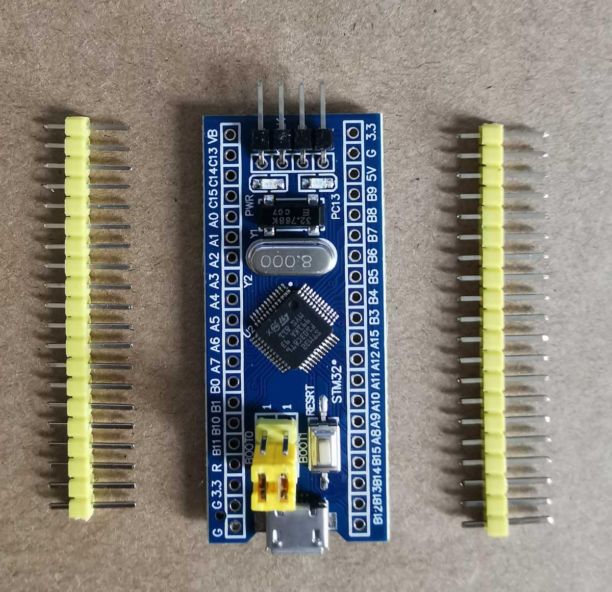 VALFIM for New 2-Pcs STM32F103C8T6 Board ARM STM32 Development Board ...