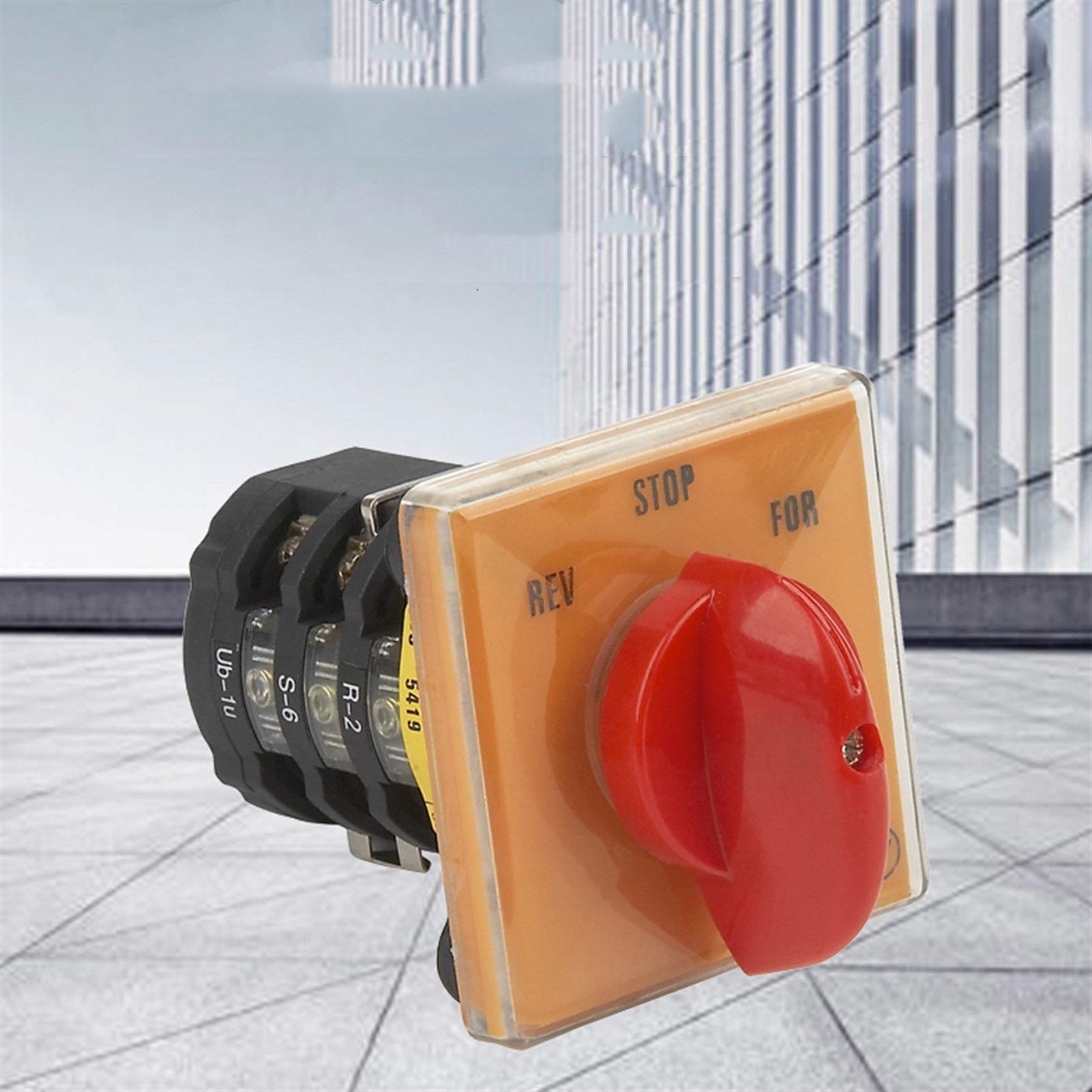 Buy Jgzwlkj Rotary switch Cam Switch 3 Position 3 Phases 20A Forward ...