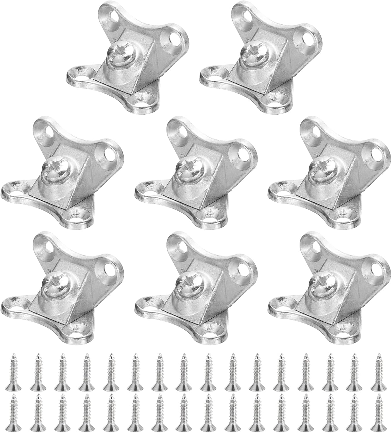 Amazon.com: uxcell 8Pcs Removable Corner Brace, Metal Butterfly L ...