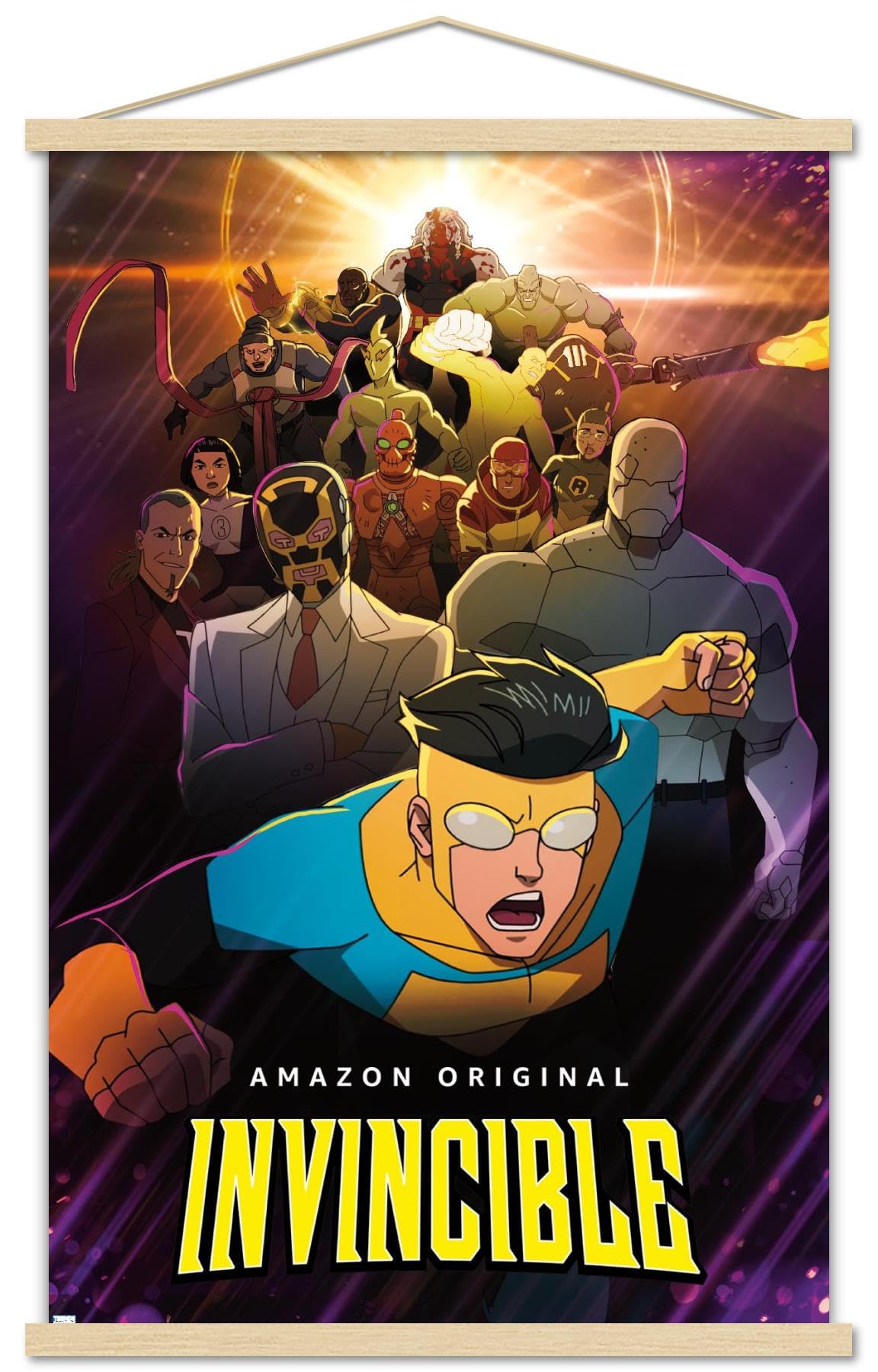 Amazon.com: Trends International Invincible - Purple One Sheet Wall ...