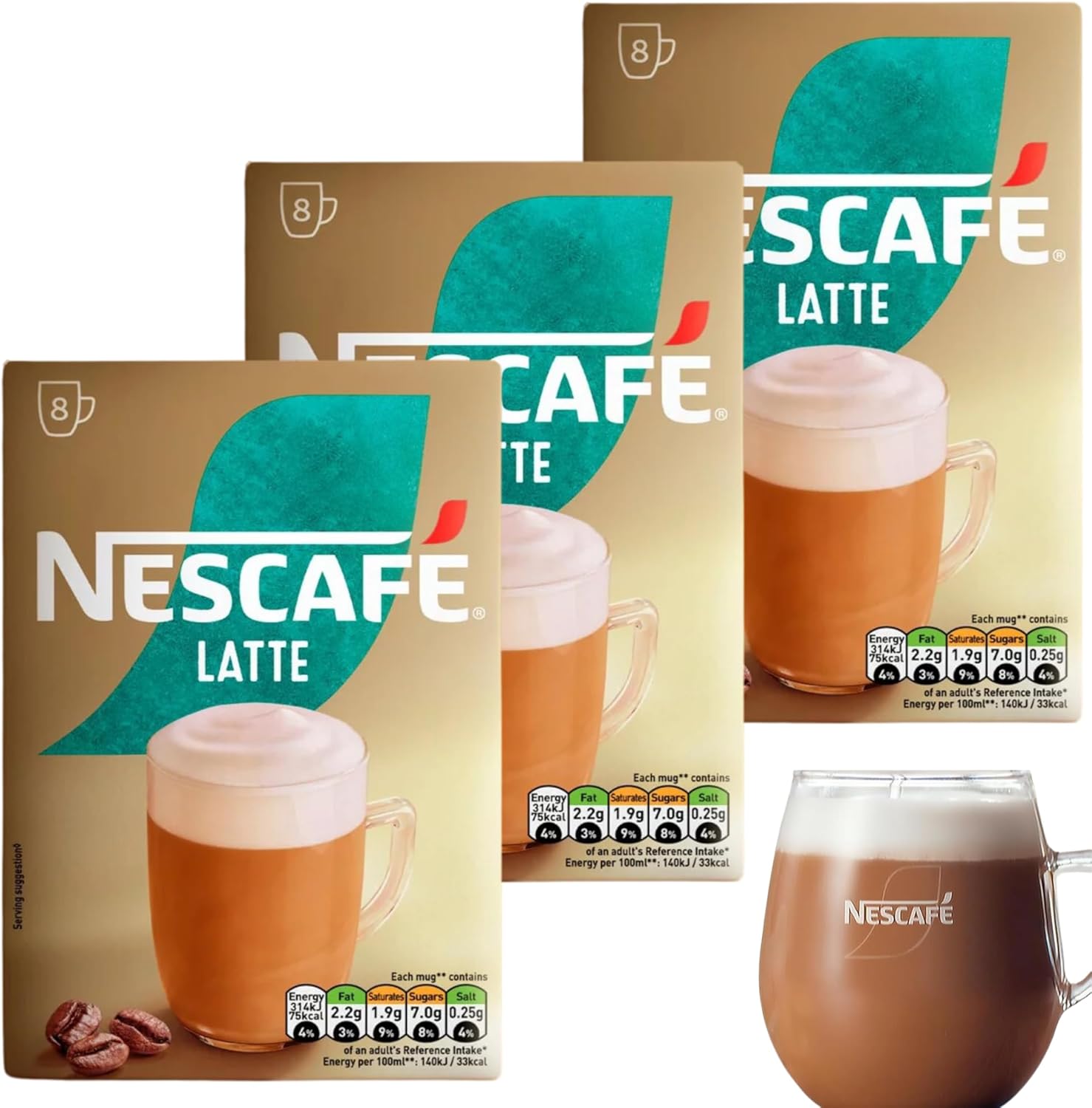 Nes.Cafe sachets Instant Coffee Gold Blend - Indulge In Delicious ...