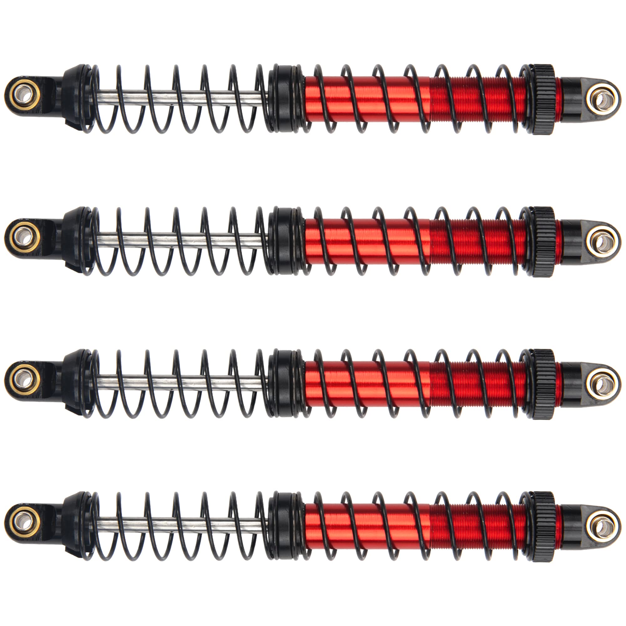Amazon.com: 4Pcs Vgoohobby Metal Shocks Absorber Adjustable Dampers ...