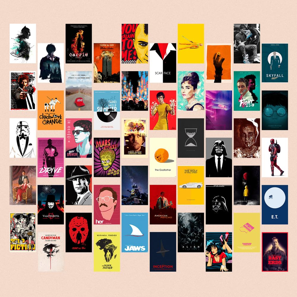 Canvas Lab | Kit de Collage de Pared | Collage de peliculas ...