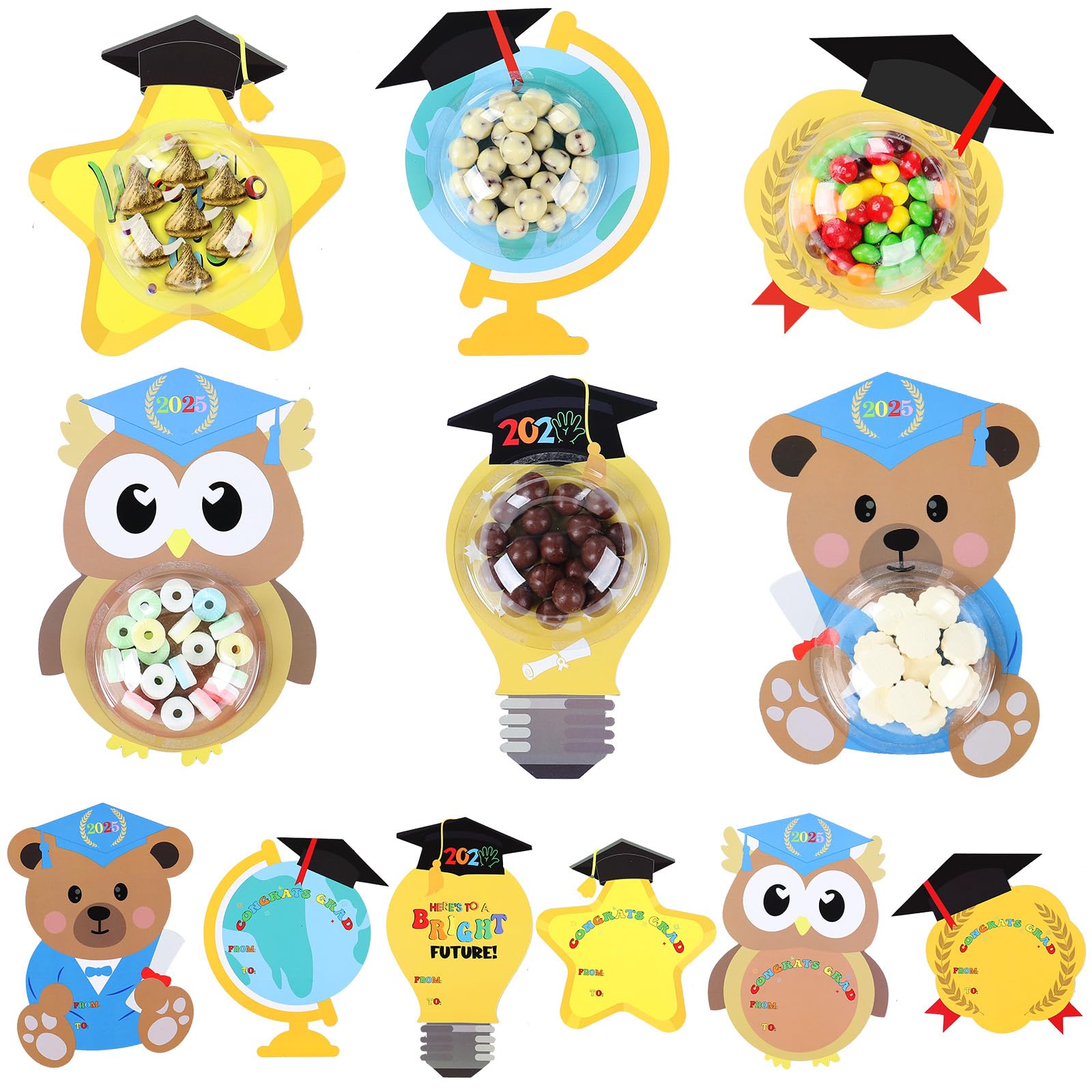 Preschool Graduation Card Smartie Candy