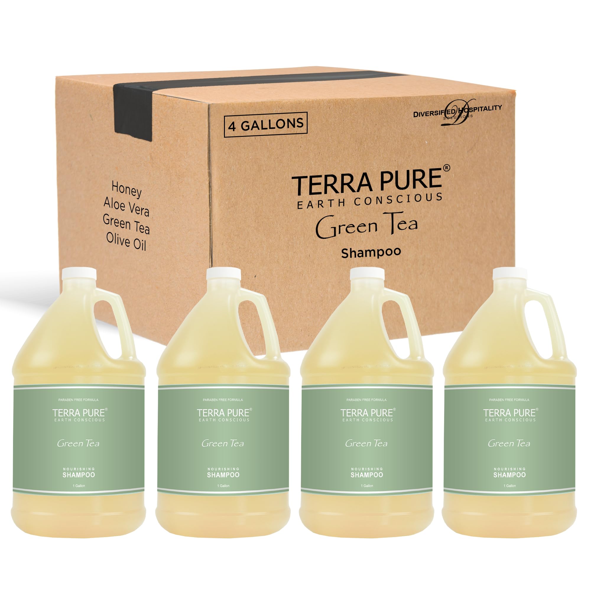 Amazon.com : Terra Pure Hotel Shampoo | Four Gallons | Designed to ...