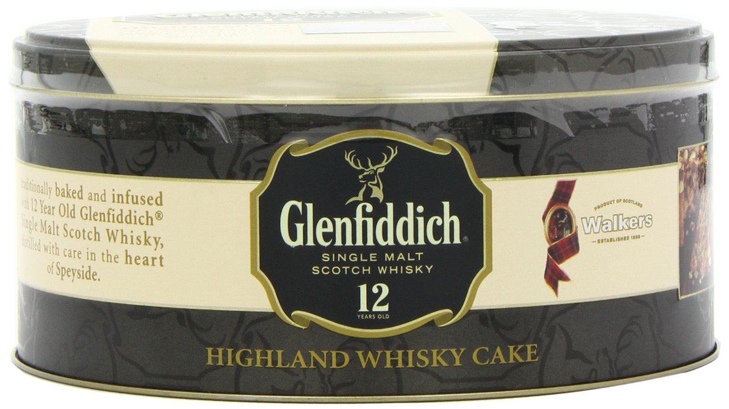 Snapklik.com : Walkers Shortbread Glenfiddich Highland Holiday Whisky Cake