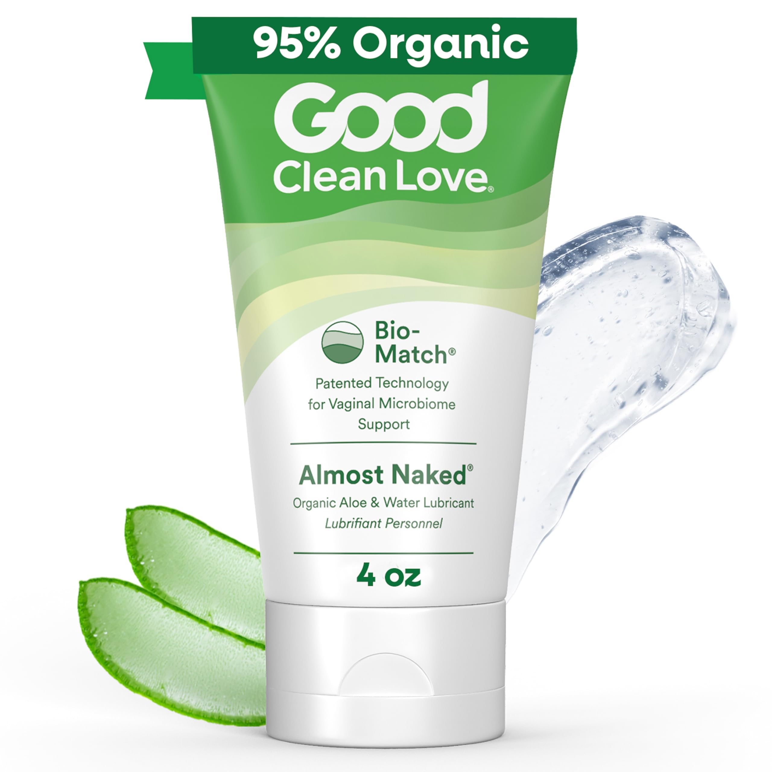 Amazon.com: Good Clean Love Almost Naked Organic Water-Based Lube ...