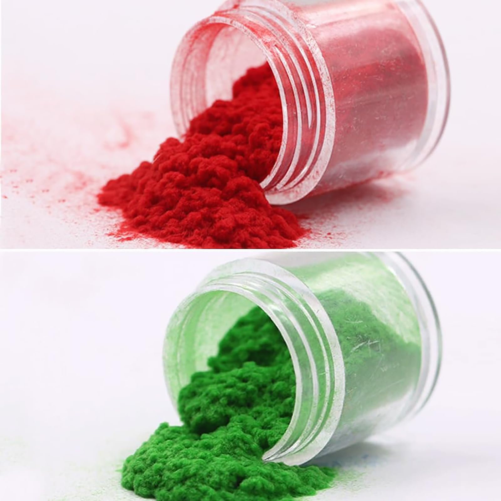 Amazon.com: 2 Colors Velvet Nails Flocking Powder, Nail Sugar Glitter ...