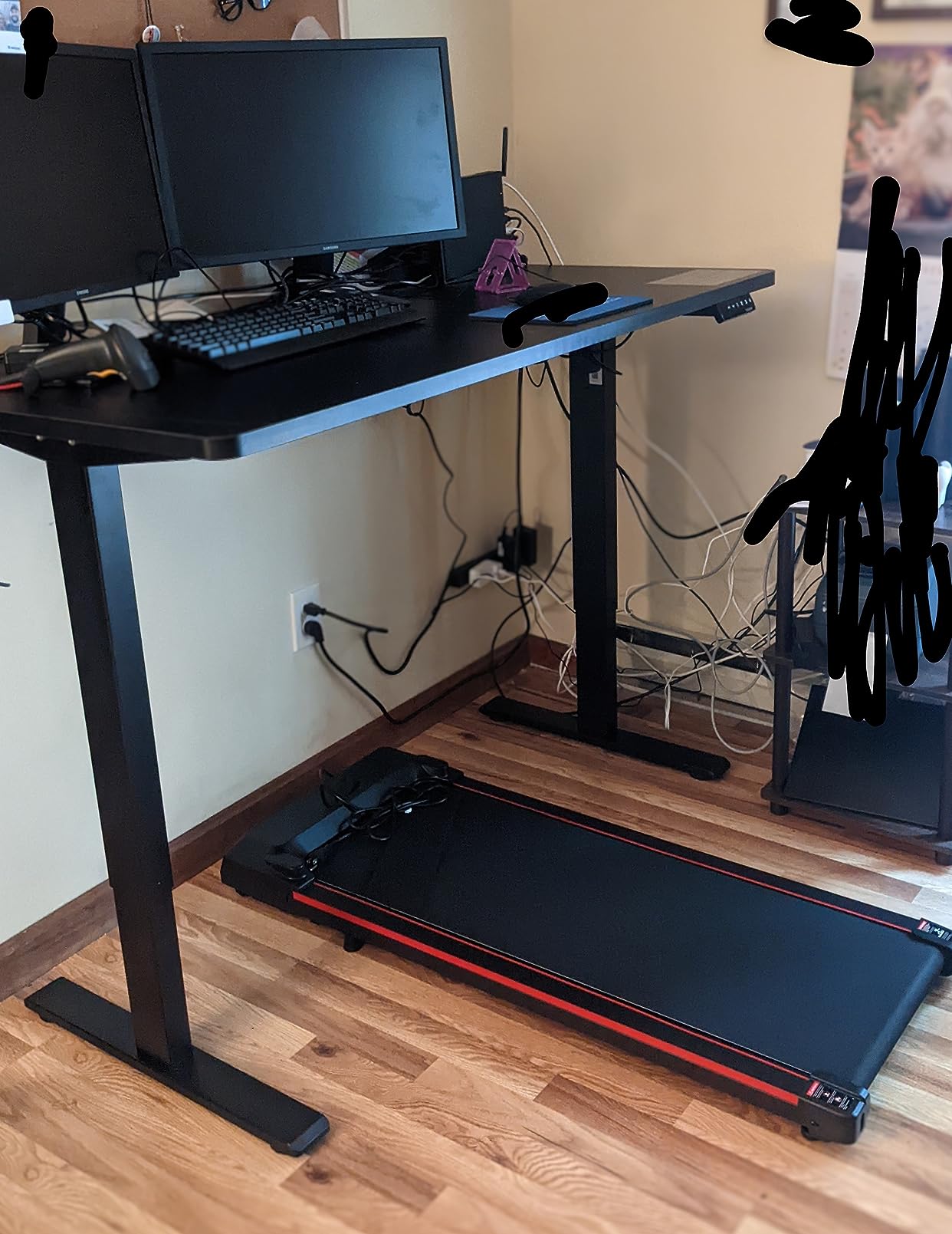 $30/mo - Finance Walking Pad, GORPORE Under Desk Treadmill 2 in 1 for ...