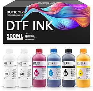 Amazon.com: DTF Ink 3000ML - Heat Transfer Printing Ink Transfer Ink ...