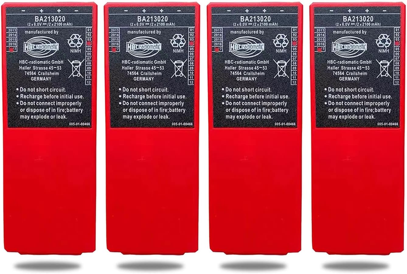 Amazon.com: EVA(Pack of 4) BA213020 6V 2100mah Battery Replace Battery ...