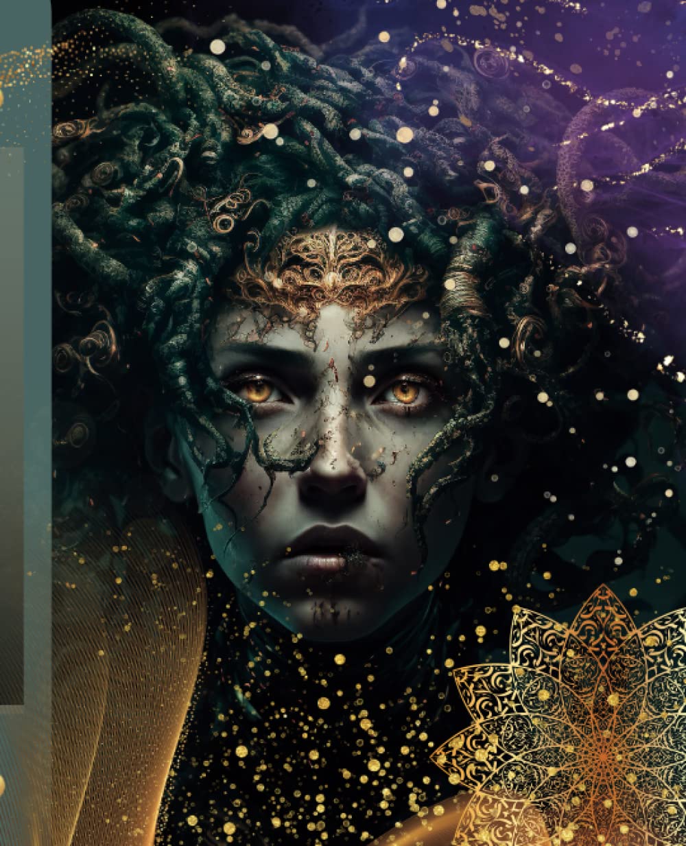 Mythical Muses: A Medusa Themed Dotted Notebook: An Alternative Journal ...