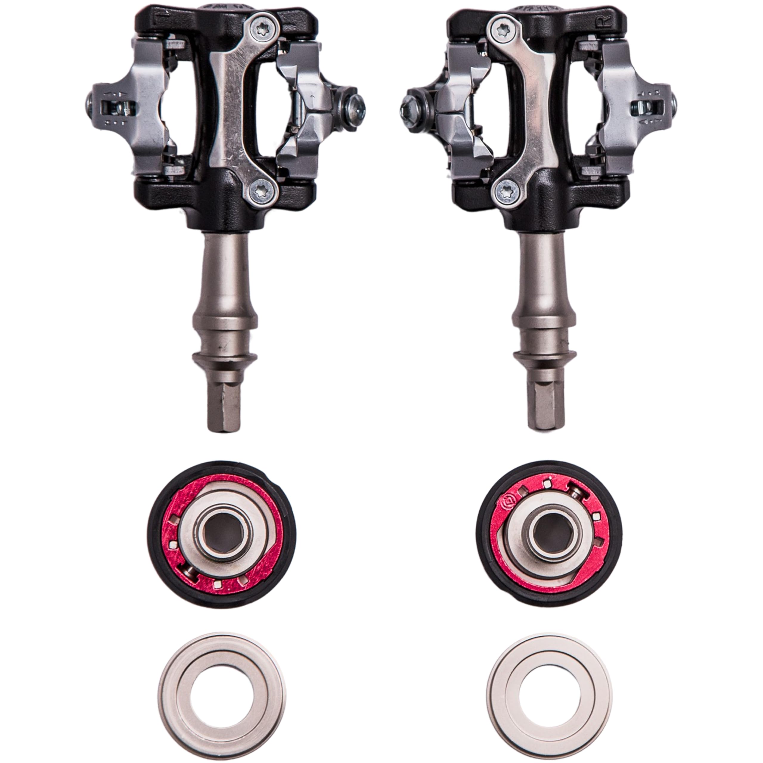 Amazon.com : Quick-Removable SPD Pedals - 2 Pop-Off SPD Clip-in Pedals ...