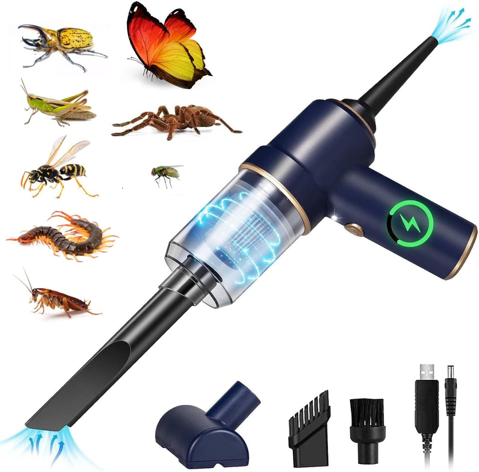 Amazon.com : Jahy2Tech 2024 Upgraded Bug Trapper & Handheld Vacuum ...