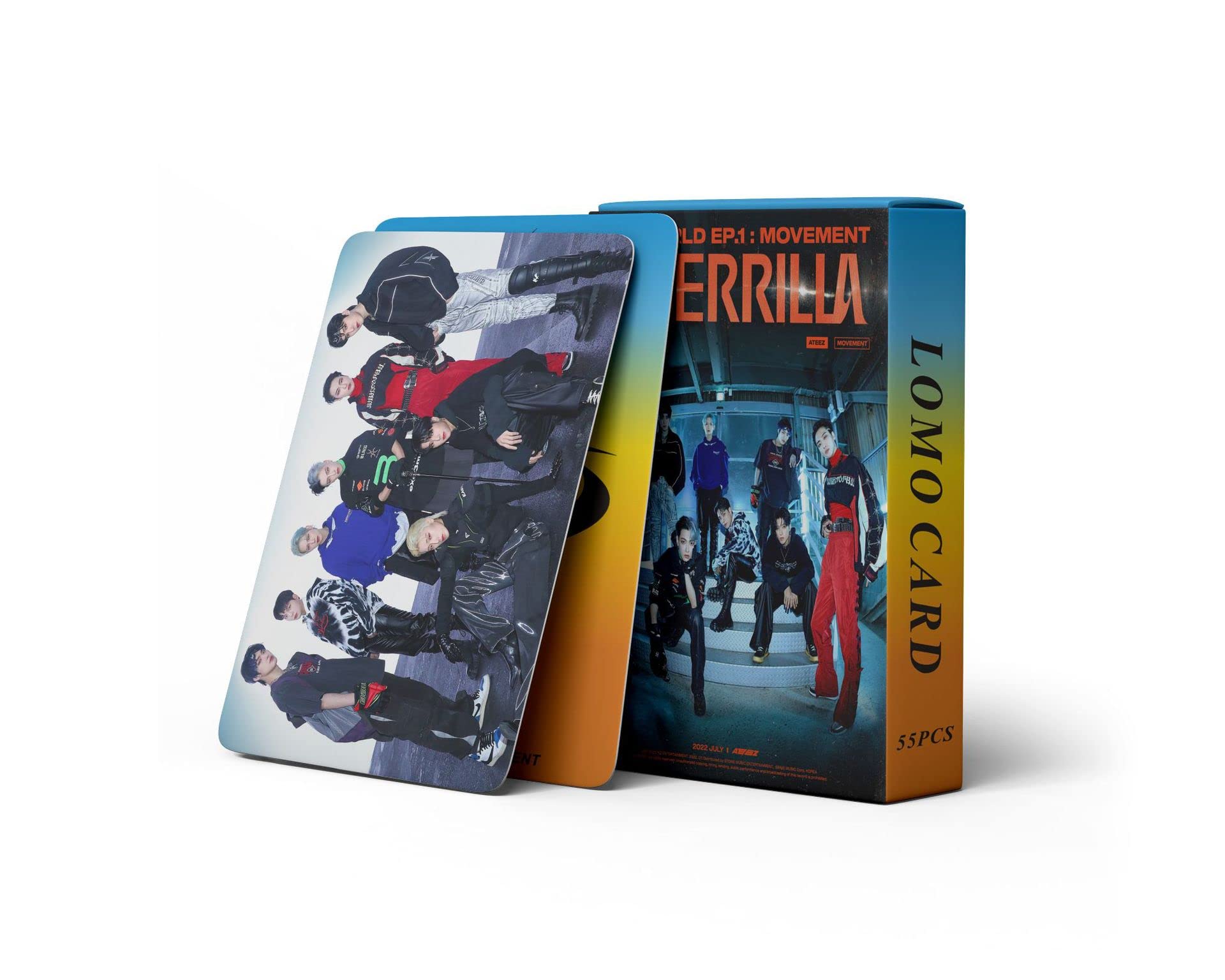 Buy Goodern 55 Pcs ATEEZ Lomo Cards ATEEZ Photocards ATEEZ Postcards ...