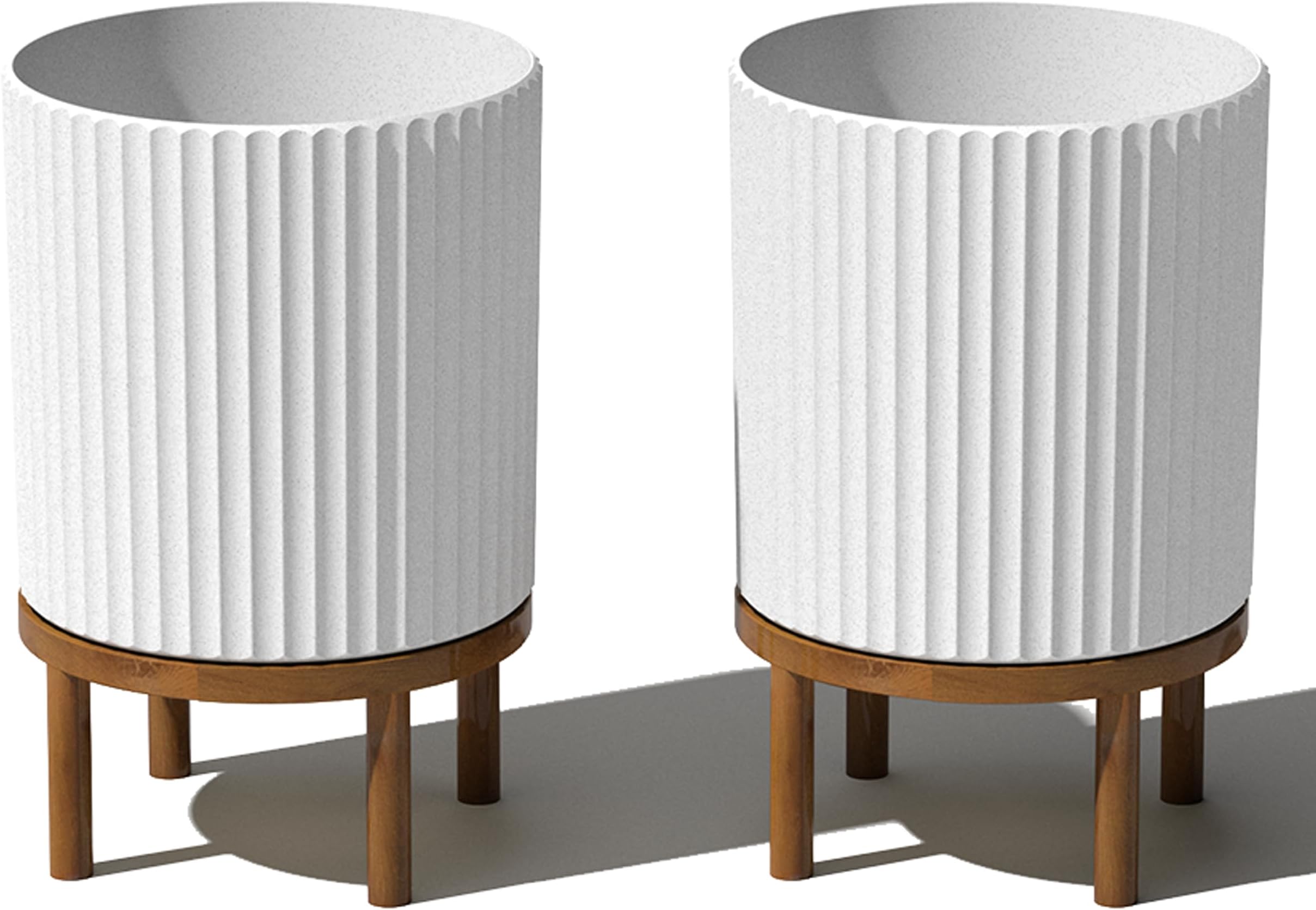 Amazon.com : Veradek Mason Series Raised Lima Planter - Round Planter ...