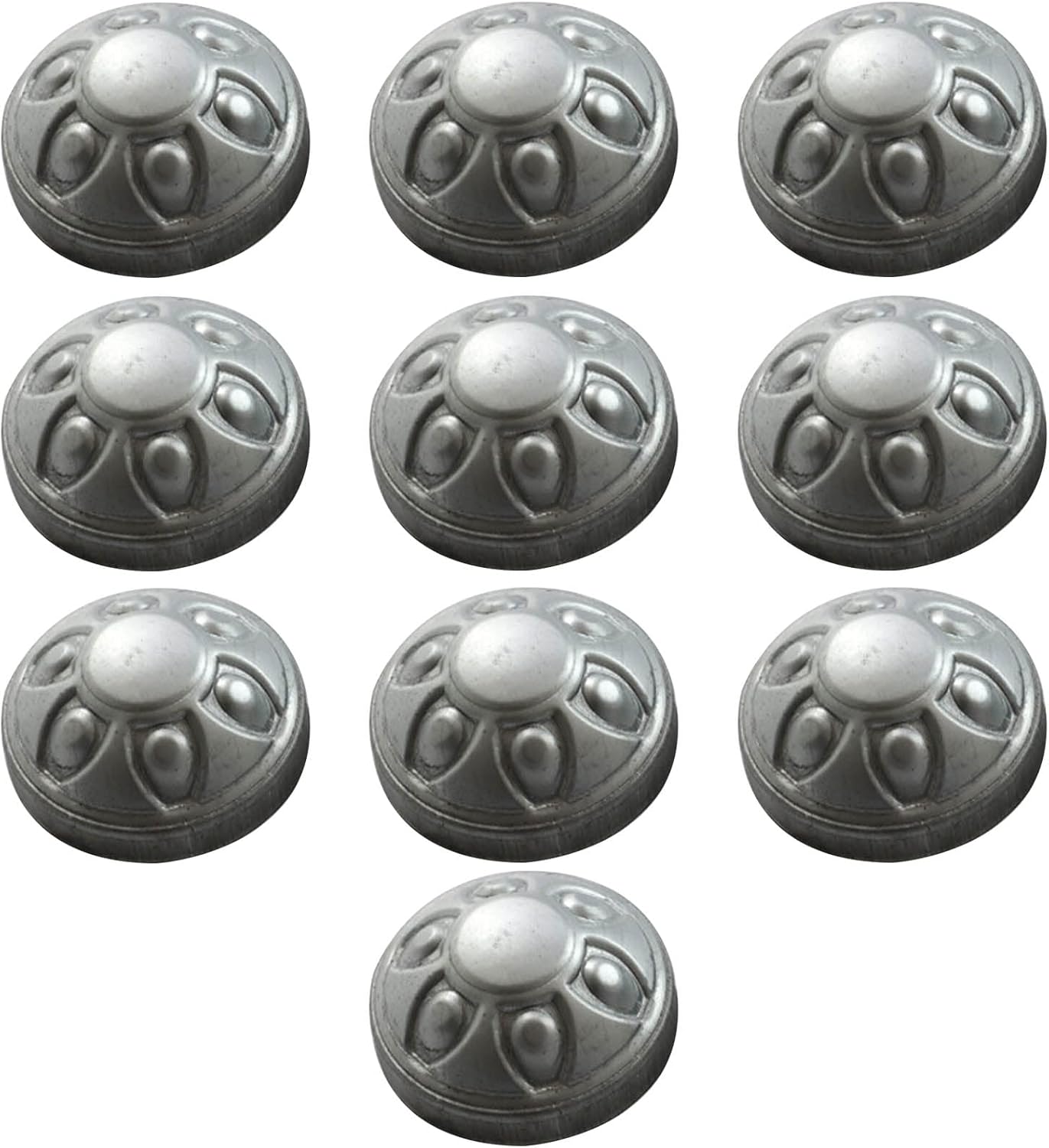 Amazon.com: AttreX Fence Post Caps,10 Packs Fence Post Cap, Round End ...