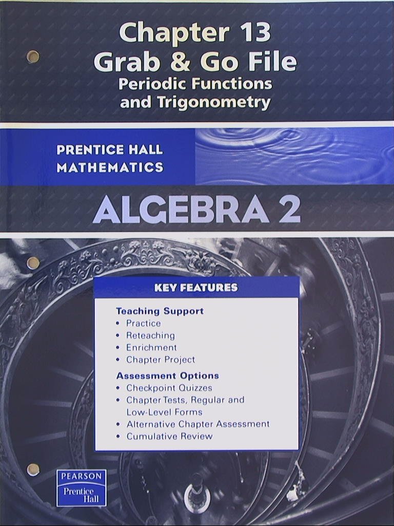 Prentice Hall Mathematics, Algebra 2, Grab & Go Chapter 13, Periodic ...
