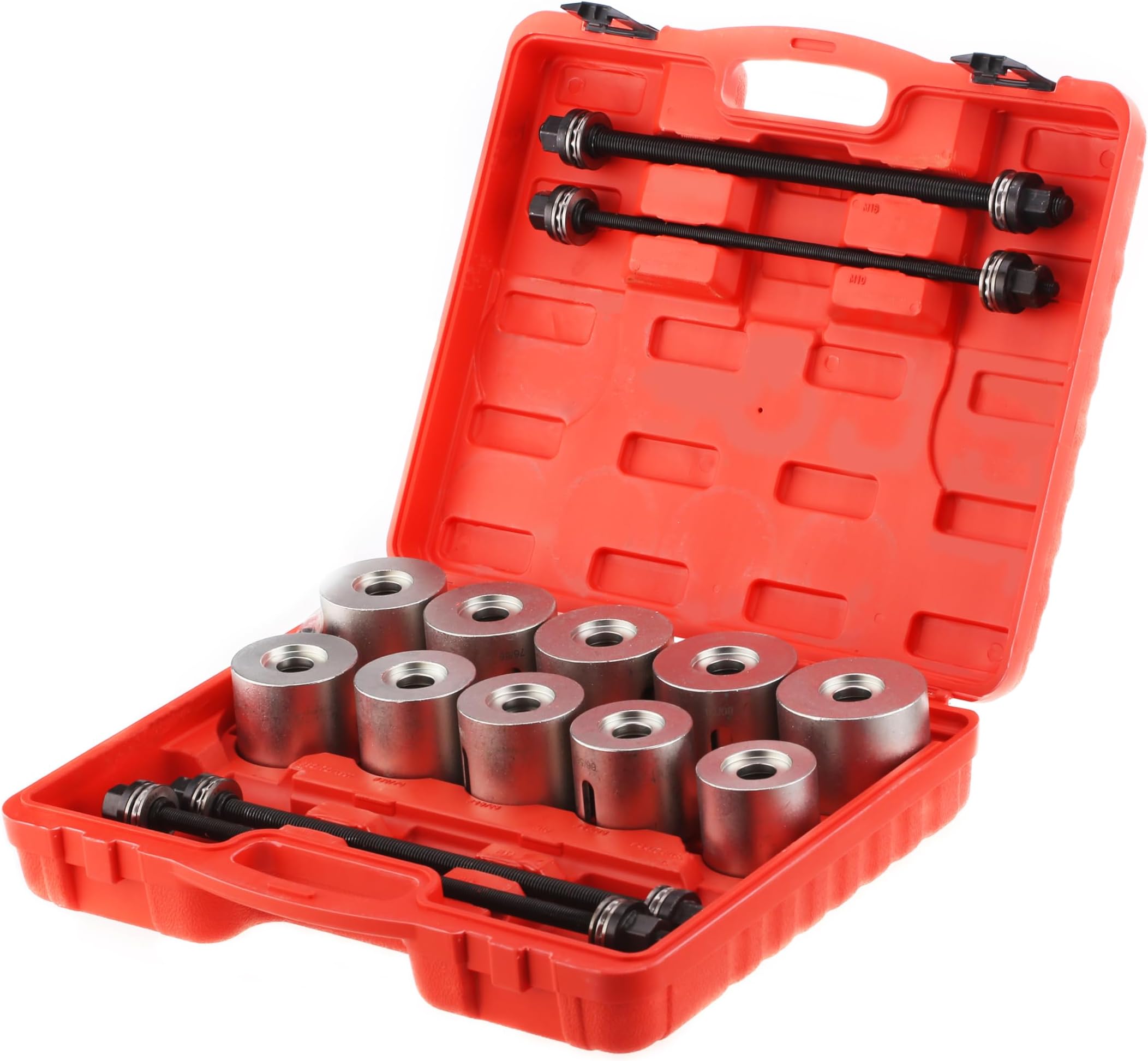 Amazon.com: HZAUTOS 24pcs Universal Press and Pull Sleeve Kit, Bushing ...