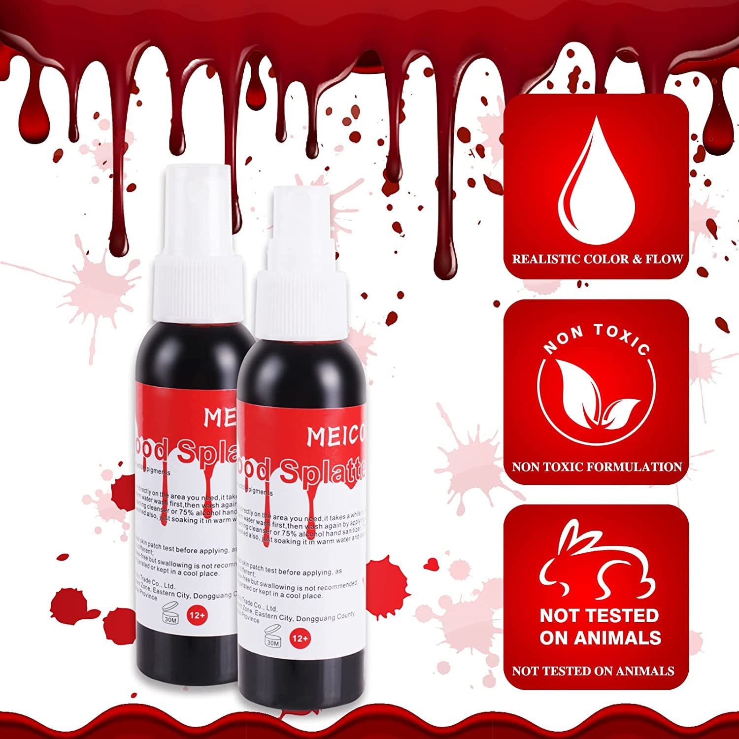 Snapklik.com : Halloween SFX Makeup Kit Scars Wax, 2.1Oz Fake Blood ...