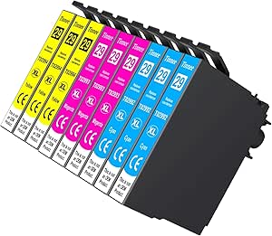 Tinnee Multipack 29XL Cartouche d'encre Compatible pour Epson 29XL pour ...