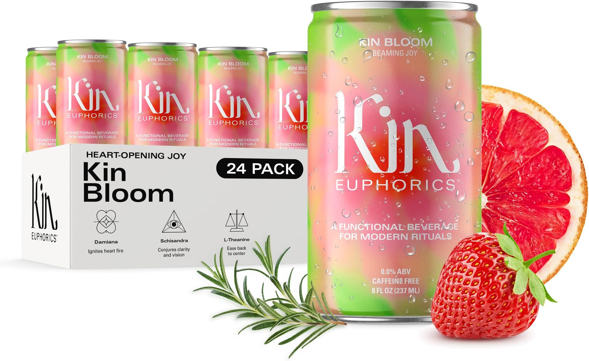 Amazon.com : Kin Bloom by Kin Euphorics, Non Alcoholic Spirits ...