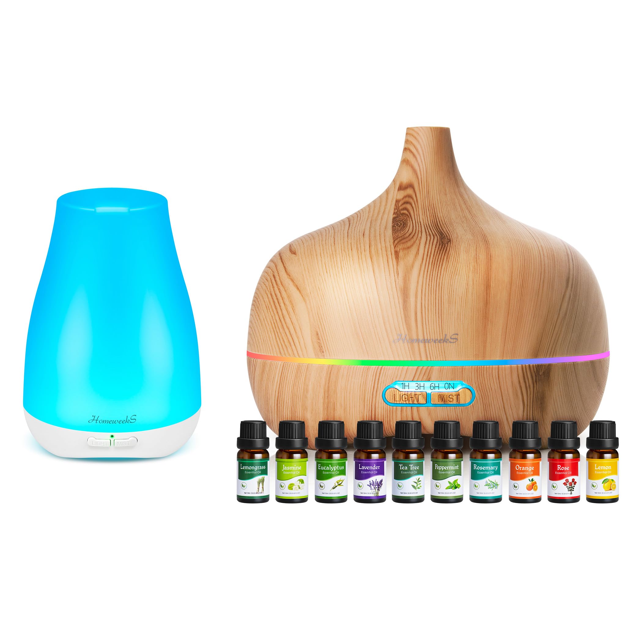 Amazon.com: Essential Oil Diffuser Aromatherapy Diffusers: 100ml ...