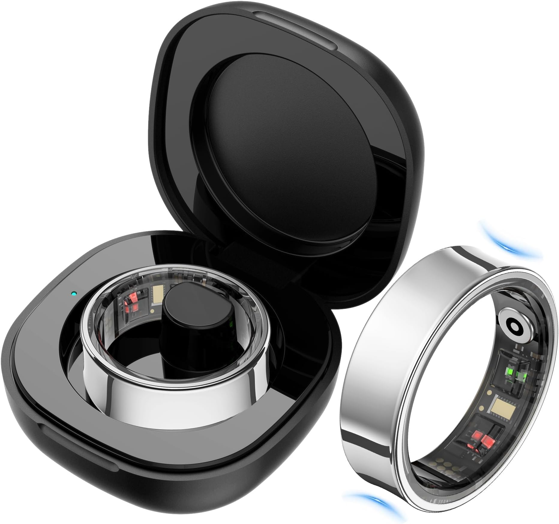 Findtime Smart Ring Sleep Tracker - Heart Rate Monitor, Blood Oxygen ...