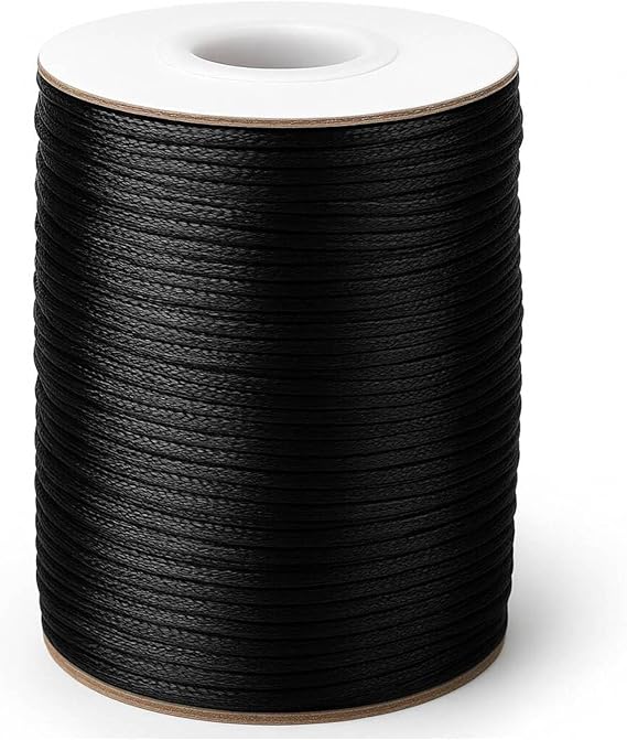 Amazon.com: Anwyll 1.5MM Black Nylon String - 110Yards Wind Chime ...