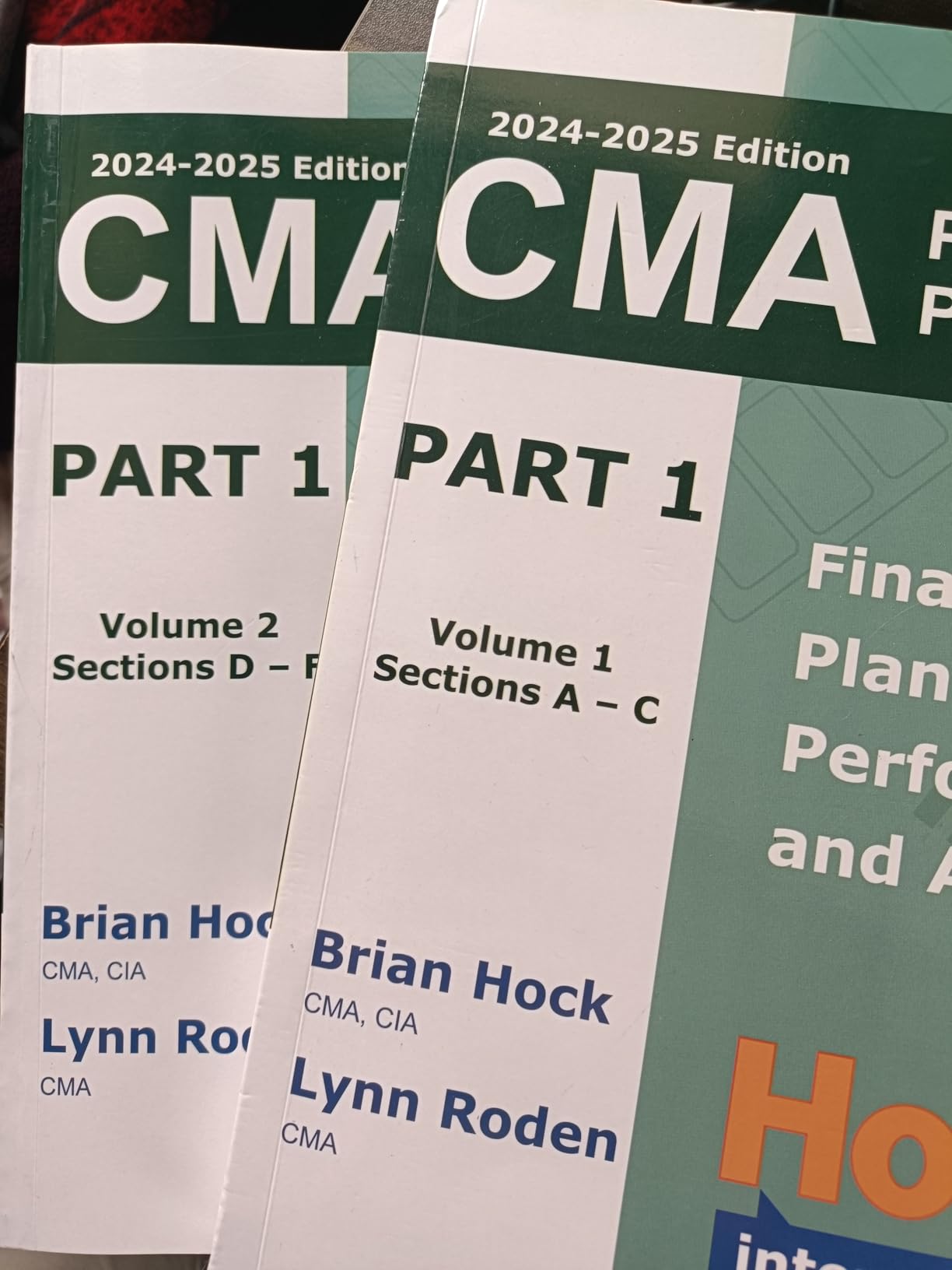 US CMA Books Part 1