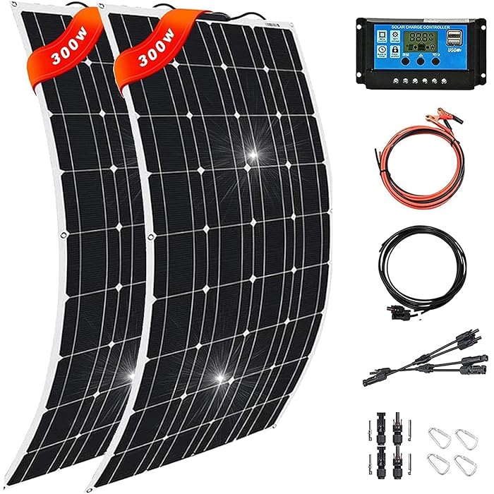 Buy 600 Watt Flexible Solar Panel Solar System kit Photovoltaic Module ...