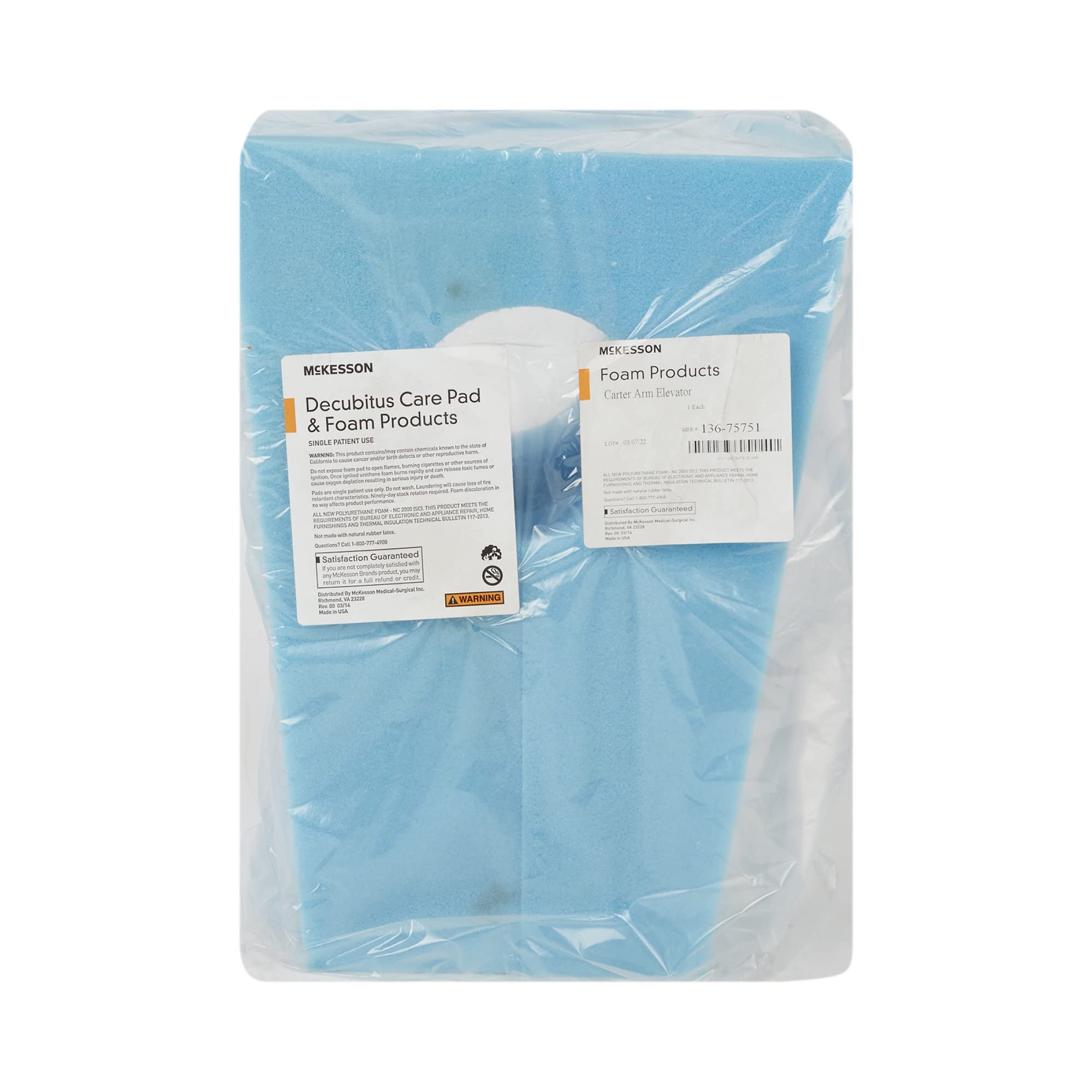 Amazon.com: McKesson Carter Arm Elevator, Foam - Gentle Support and Arm ...