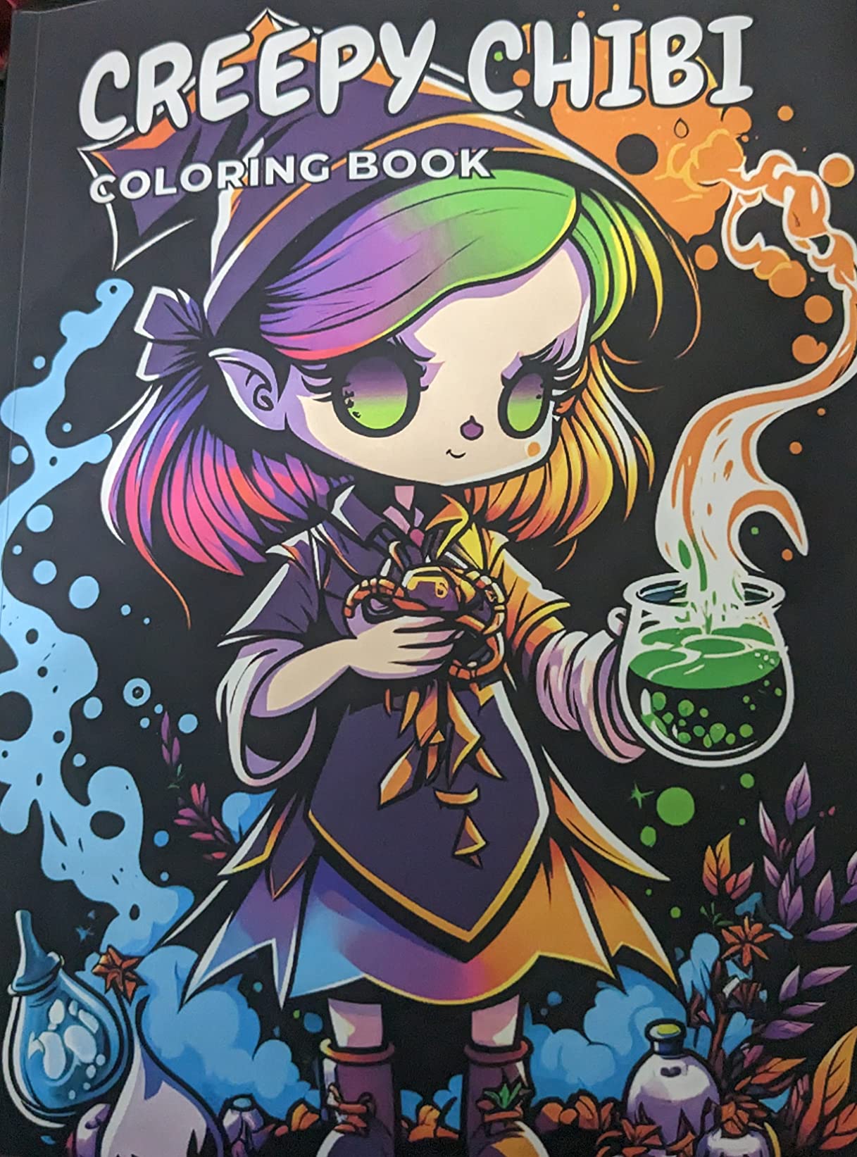 Amazon.com: Creepy Kawaii Horror Chibi Coloring Book: 40+ Spooky ...