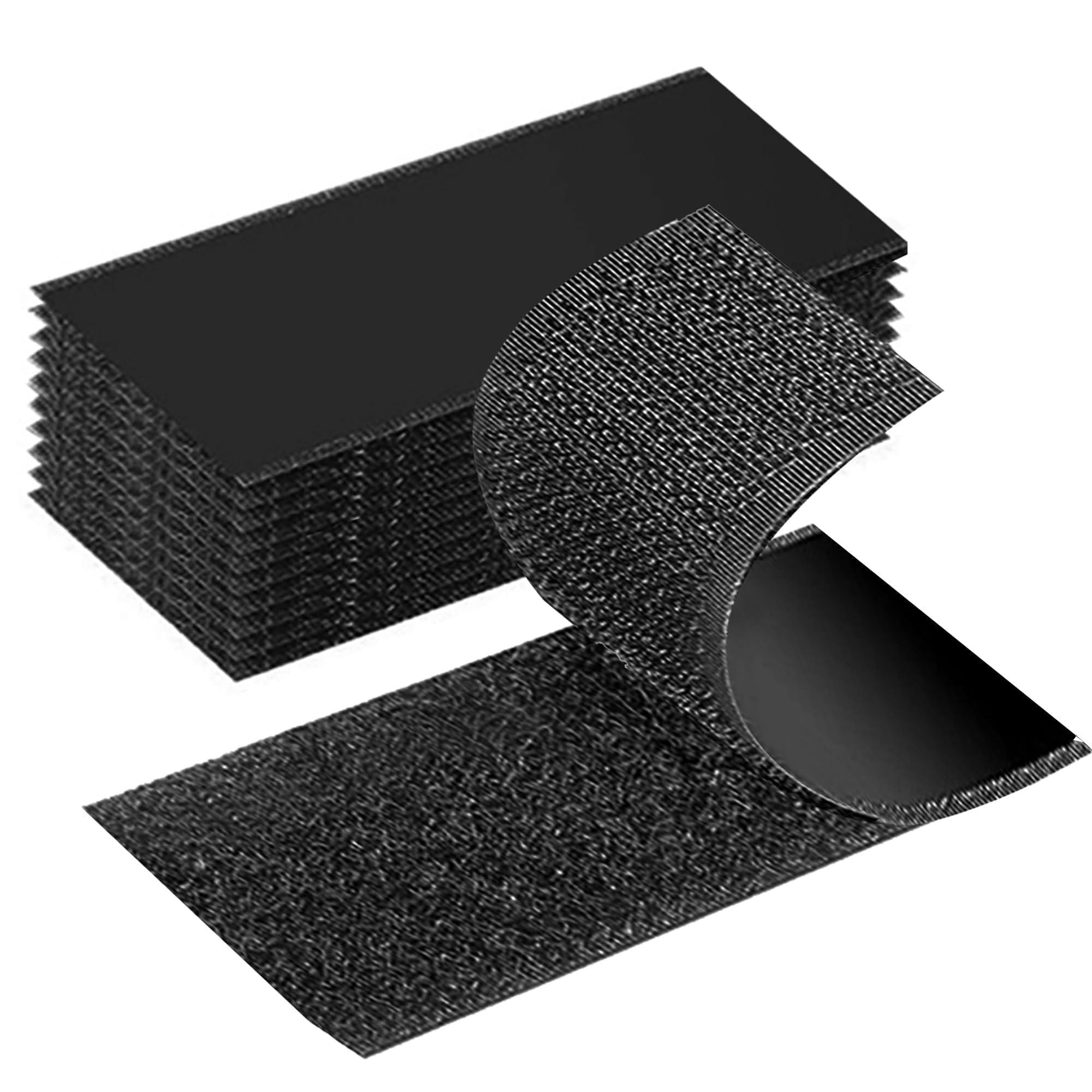 Amazon.com: 10 Sets Hook and Loop Fastener Tapes with Adhesive Back, 2 ...