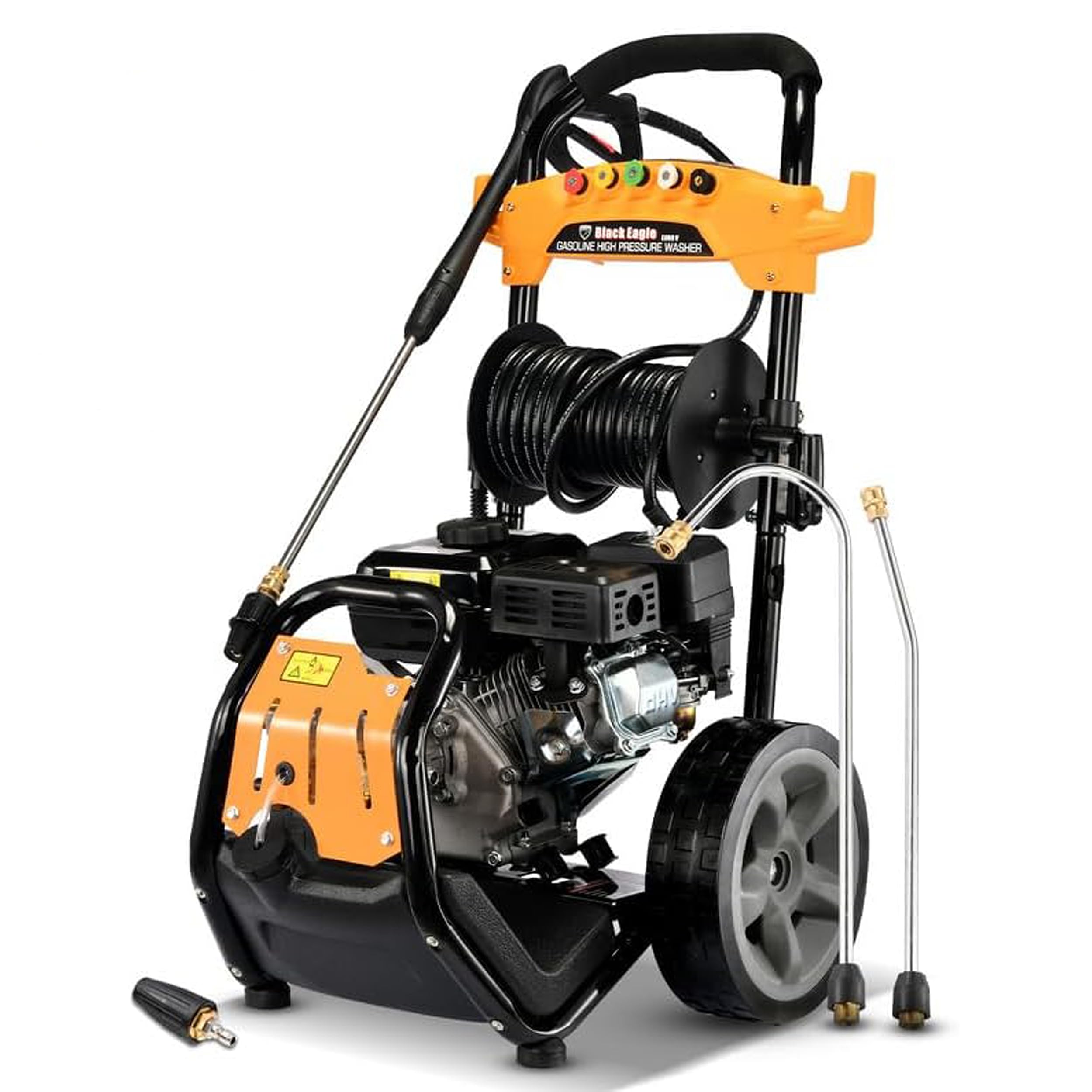 BLACK EAGLE 10HP 4800PSI Petrol High Pressure Washer Water Cleaner ...